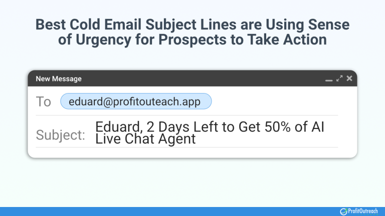 How to Craft Best Cold Email Subject Lines with Examples - ProfitOutreach