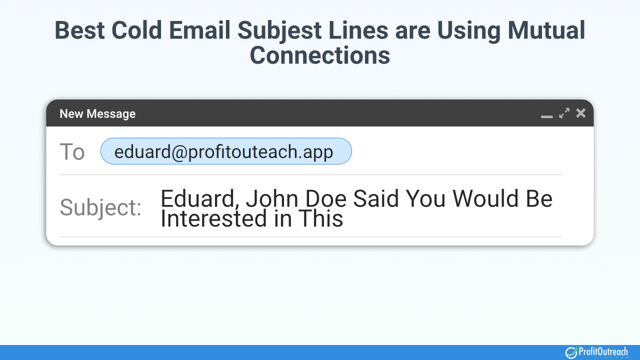 How to Craft Best Cold Email Subject Lines with Examples - ProfitOutreach